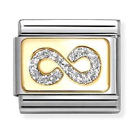 Nomination Classic gold glitter Infinity 030224/06, Från 352 kr