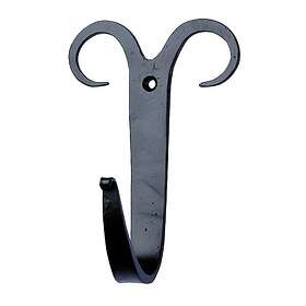 Millers Miller`s Klädkrok 1-Krok Smide Svart 125 mm KLÄDKROK 1-KROK ...