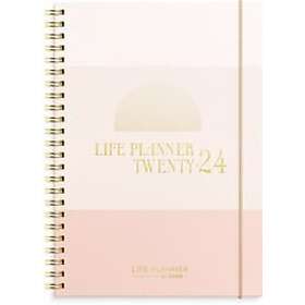 Burde: Kalender 2024 Life Planner Pink horisontell - Hitta bästa pris ...