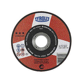 Tyrolit Slipskiva A 30 BF; 230x6 mm; 1 st., Från 67 kr