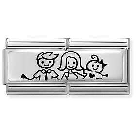 Nomination Composable Double Link Family Baby Girl 330710 33 - Hitta ...