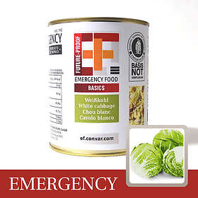 Convar Emergency Food White cabbage flakes 220g Frystorkad mat Basvaror ...