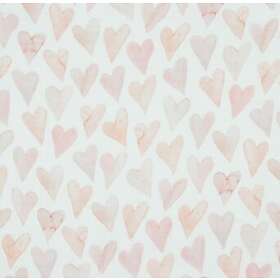 KC Digitaltryckt Muslin tyg Hjärtan, - Hitta bästa pris på Prisjakt