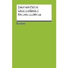 Jonathan Culler: Literaturtheorie, Från 99 kr