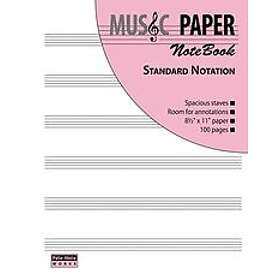 Ashkan Mashhour: MUSIC PAPER NoteBook Standard Notation, Från 119 kr