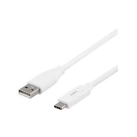 Deltaco USBC-1008M USB typ C-kabel USB-C till USB 50 cm, Från 88 kr