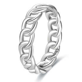 Lykka Casuals pansar silverring 5 mm-175, Från 429 kr