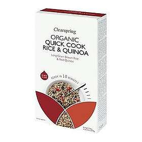 Clearspring Quick Cook Långt brunt ris och Quinoa eko 250g - Hitta ...