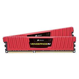 Corsair Vengeance LP Red DDR3 1600MHz 2x4GB (CML8GX3M2A1600C9R) - Hitta ...