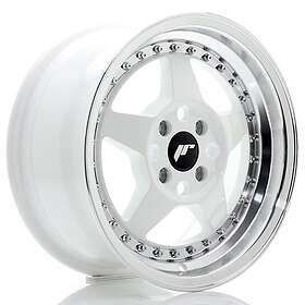 Japan Racing JR Wheels JR6 15x7 ET35 4x100 White w/Machined Lip, Från 1 ...