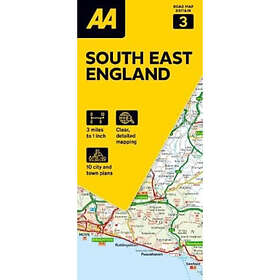 AA Road Map South East England, Från 83 kr
