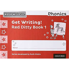 Read Write Inc. Phonics: Get Writing! Red Ditty Book 1 Pack of 10 ...