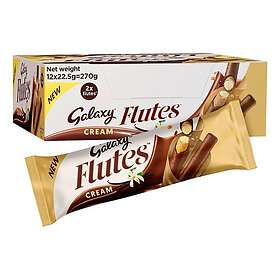 Galaxy Flutes Cream Storpack 12-pack - Hitta bästa pris på Prisjakt