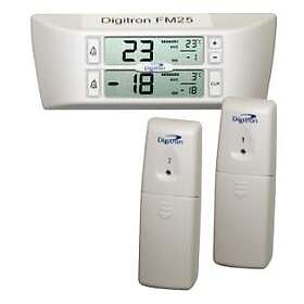 ELMA Digitron FM25 2-kanals trådlös termometer - Sammenlign priser hos ...