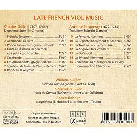 Wieland Kuijken, Robert Kohnen, Sigiswald Kuijken Spate Franz ...