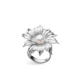 Catwalk Exclusive Ring Pearl Flower Silver - Hitta bästa pris på Prisjakt