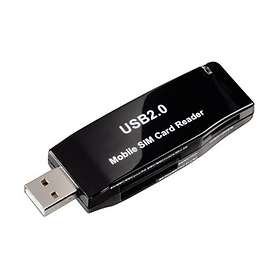 Hama USB 2.0 Mobile SIM/Multi-Card Reader (104853) - Hitta bästa pris ...