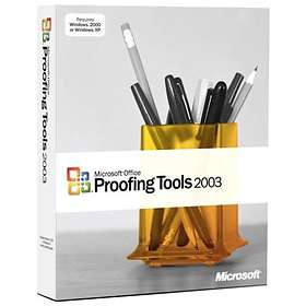 Microsoft Office Proofing Tools 2003 Sve - Hitta bästa pris på Prisjakt