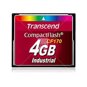 Best pris på Transcend Industrial Compact Flash CF170 4GB Compact Flash ...