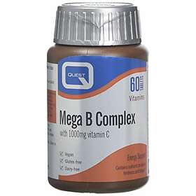 Quest Vitamins Mega B Complex 60 Tabletter - Hitta bästa pris på Prisjakt