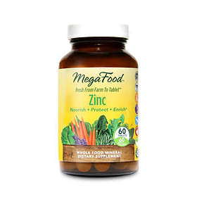 MegaFood Zinc 60 Tabletter - Hitta bästa pris på Prisjakt
