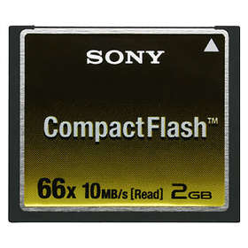 Sony Compact Flash 66x 2GB - Hitta bästa pris på Prisjakt
