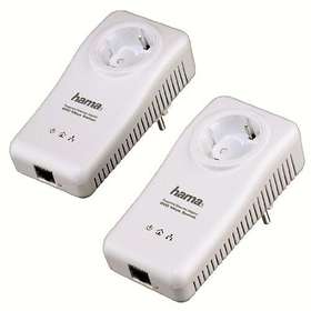 Hama Socket Powerline LAN Set 200 Mbps (83143) - Hitta bästa pris på ...