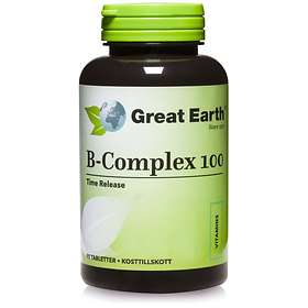 Best pris på Great Earth B-Complex 100mg 90 Tablets Vitaminer og ...