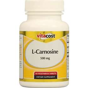 Vitacost Carnosine 60 Tabletter - Hitta bästa pris på Prisjakt