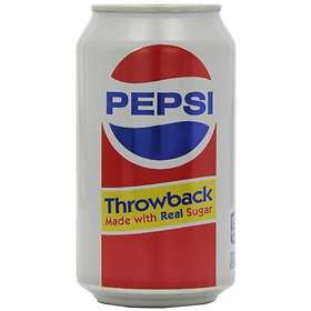 Pepsi Throwback Burk 0,355l 6-pack - Hitta bästa pris på Prisjakt