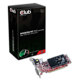 Club 3D Radeon R7 250 LP GDDR5 HDMI 1GB - Hitta bästa pris på Prisjakt
