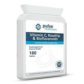 Best pris på Pulse Healthcare Vitamin C, Rosehip & Bioflavanoids 180 ...