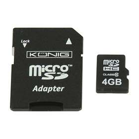 König microSDHC Class 10 4GB - Hitta bästa pris på Prisjakt