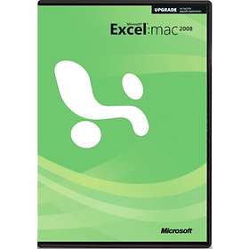 Microsoft Office Mac Excel 2008 Eng (Uppgradering) - Hitta bästa pris ...