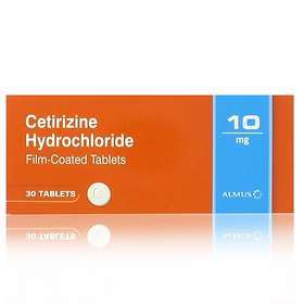 Almus Cetirizine Hydrochloride 10mg 30 Tablets Best Price | Compare ...