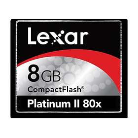 Best pris på Lexar Premium Compact Flash 80x 8GB Compact Flash-kort ...
