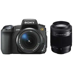 Best pris på Sony Alpha DSLR-A300 + 18-70/3.5-5.6 + 55-200/4.0-5.6 ...
