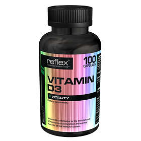 Best pris på Reflex Nutrition Vitamin D3 100 Kapsler Vitaminer og ...
