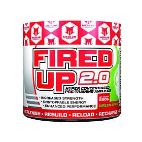 Best pris på Medlab Sports Fired Up 2.0 0.25kg Pre Workout (PWO ...
