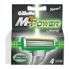 Gillette M3 Power 4-pack - Hitta bästa pris på Prisjakt