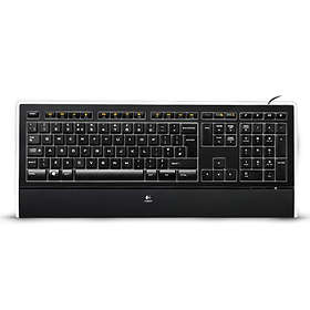 Logitech Illuminated Keyboard K740 (IT) - Hitta bästa pris på Prisjakt