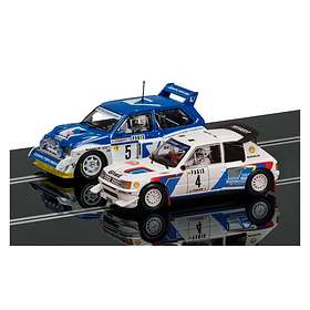 Scalextric Peugeot 205 T16 E2 & MG Metro 6R4 2-Pack (C3590A) - Hitta ...