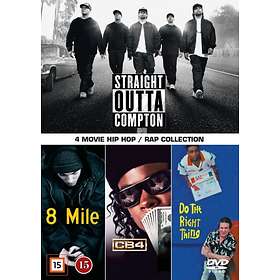 4 Movie Hip Hop / Rap Collection (DVD) - Hitta bästa pris på Prisjakt