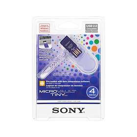 Sony USB Micro Vault Tiny USM4GH2 4GB - Hitta bästa pris på Prisjakt