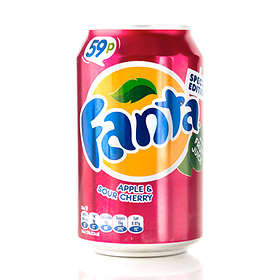 Fanta Apple Sour Cherry Burk 0,335l - Hitta bästa pris på Prisjakt