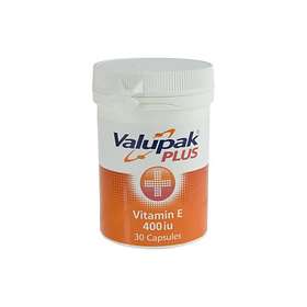 Valupak Plus Vitamin E 400IU 30 Tabletter - Hitta bästa pris på Prisjakt