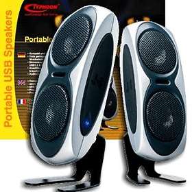 Typhoon Portable USB Speakers - Hitta bästa pris på Prisjakt