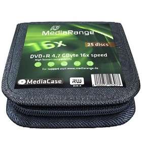 Best pris på MediaRange DVD-R 4,7GB 16x 25-pakning MediaCase DVD-plater ...