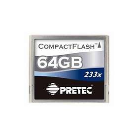 Pretec Compact Flash 233x 64GB - Hitta bästa pris på Prisjakt