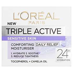 Best pris på L'Oreal Triple Active Comforting Moisturizer Sensitive ...